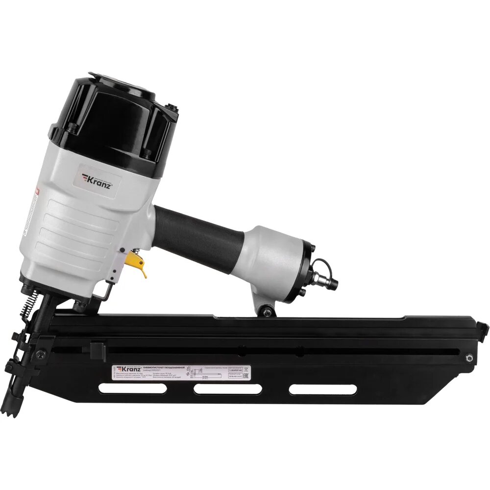 Пневмопистолет гвоздезабивной (нейлер) KRANZ N90/D21, наклон 21 градус KR-16-1620
