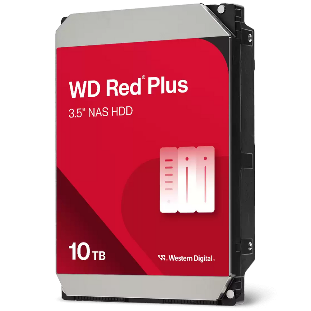 Жесткий диск Western Digital 10TB Red plus, Cache 512MB WD100EFGX