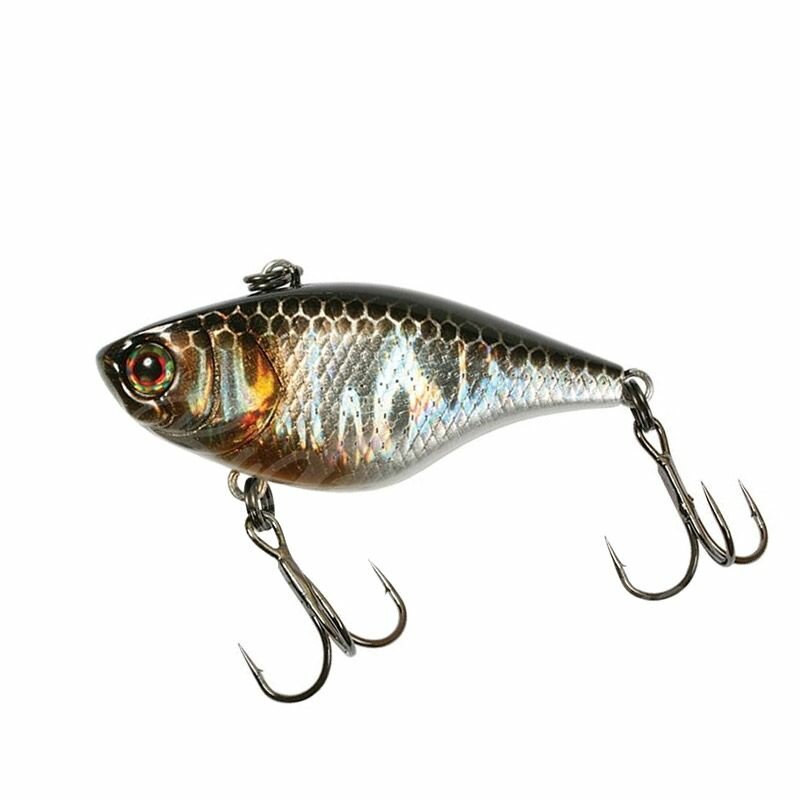 Раттлин JACKALL CHUBBY VIBRATION 40S 4.8g цвет HL SILVER & BLACK