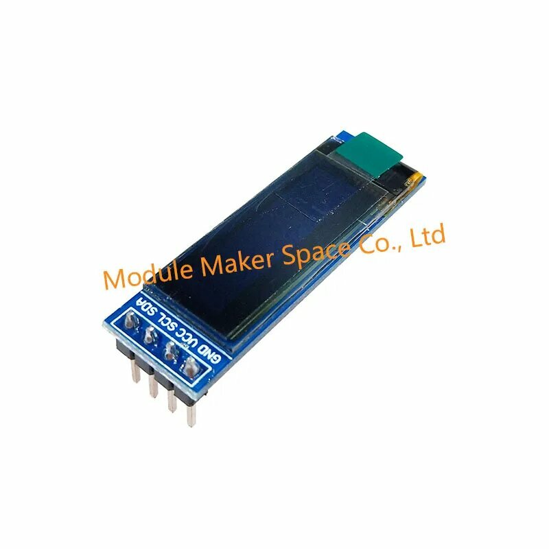 OLED дисплей модуль 0.91" 128x32, синий welding bule