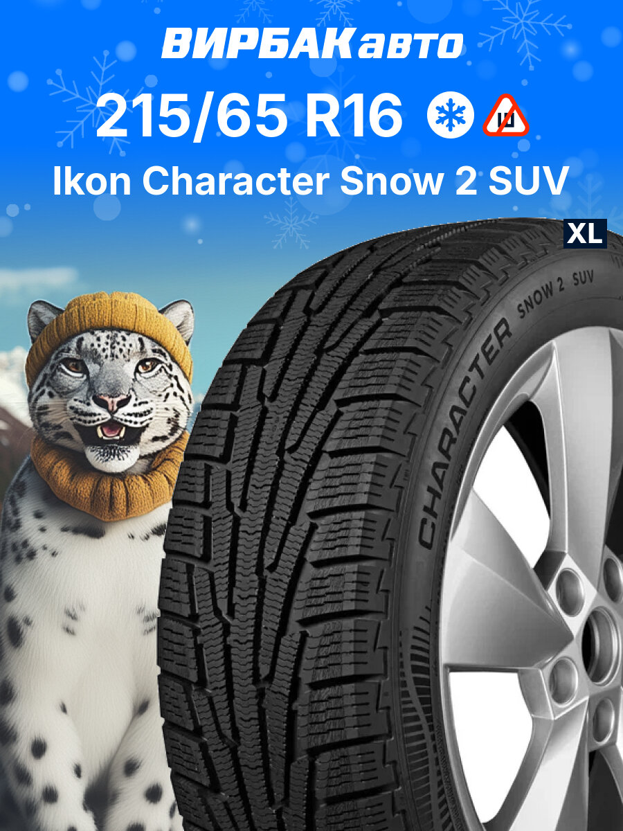 Зимние шины Ikon Character Snow 2 SUV (Nordman RS2 SUV) 215/65 R16 102R XL