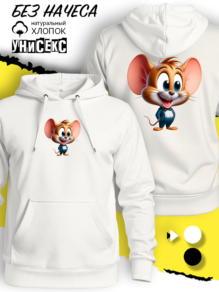 Худи Толстовка свитшот Tom and Jerry