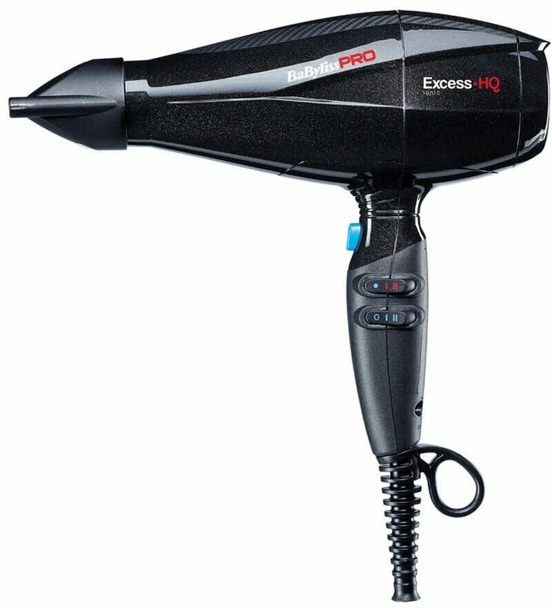 Фен BaByliss Pro Excess-HQ BAB6990IE, ионизация, подача холодного воздуха, съемный фильтр