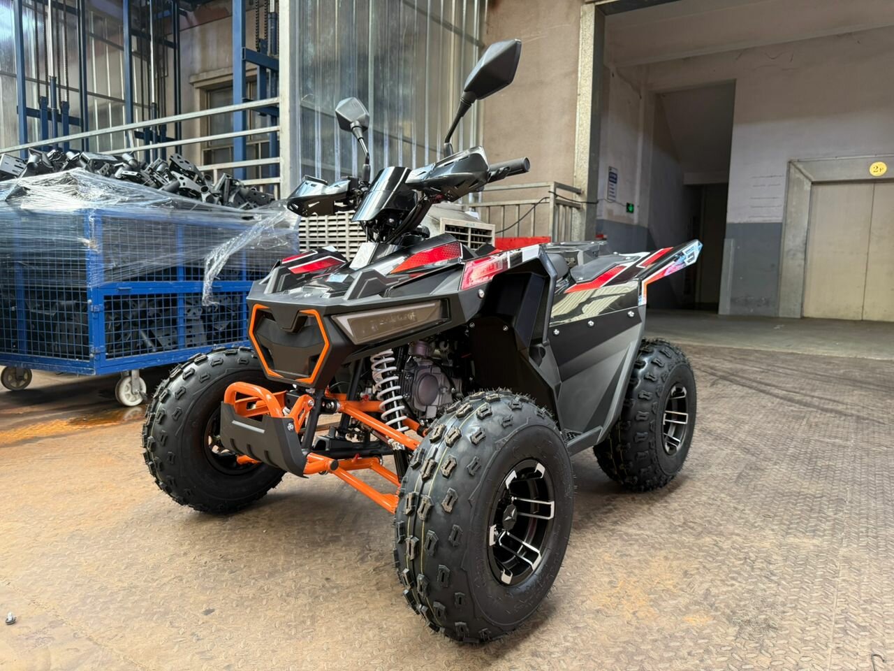 Квадроцикл SHOT X-Road 125 Orange, 125 см³, 12 л. с, вариатор с реверсом