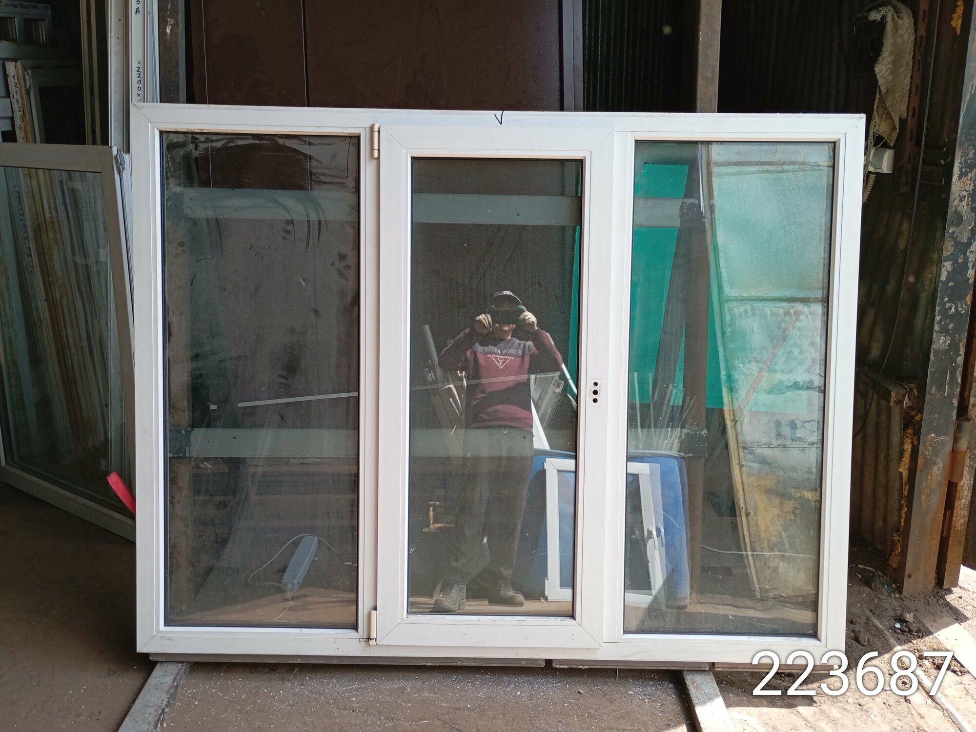 Пластиковые Окна Б/У 1450(в) х 1890(ш)