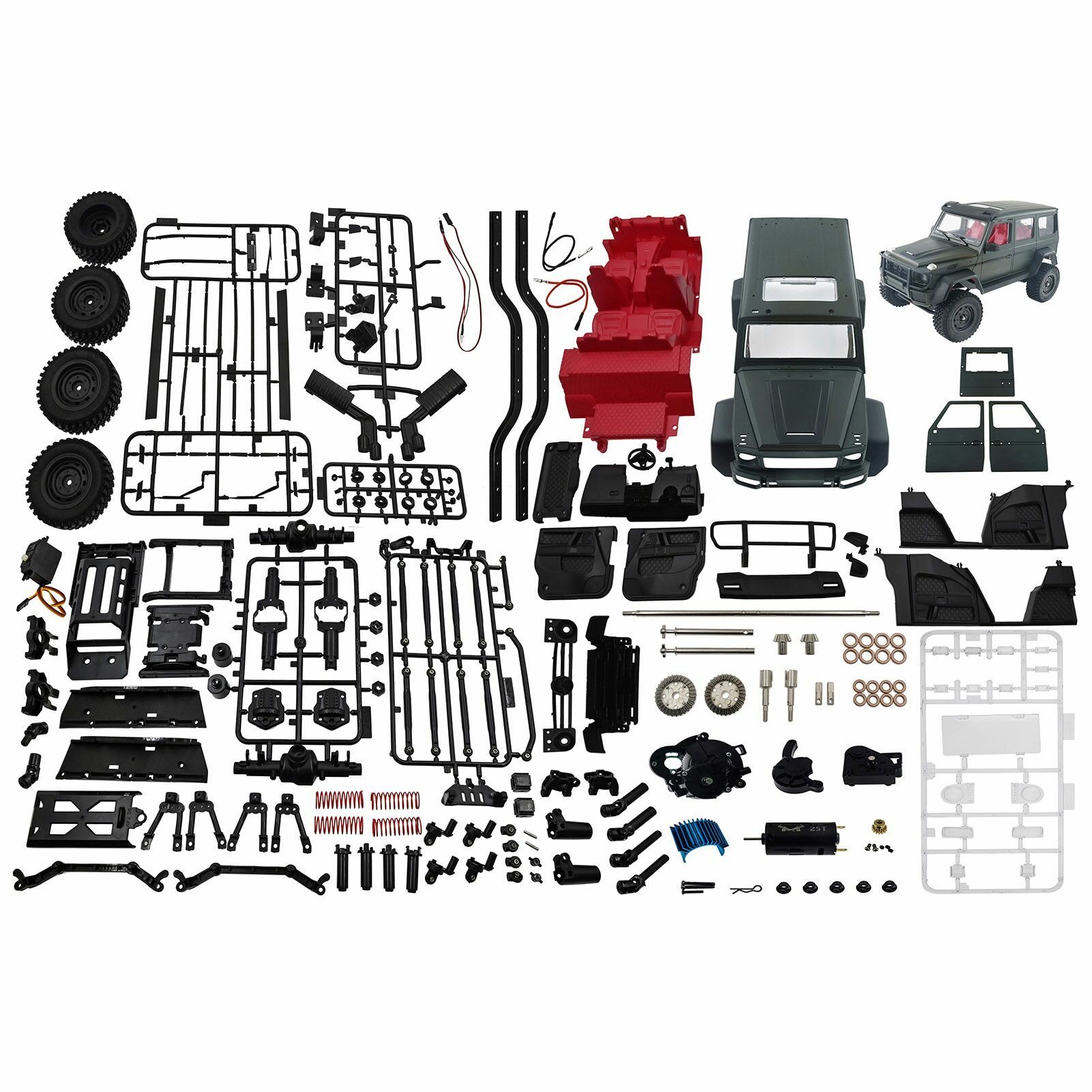 1/12 RC альпинистский гусеничный робот с дистанционным управлением 4WD модель грузовика игрушка для детей старше 14 лет