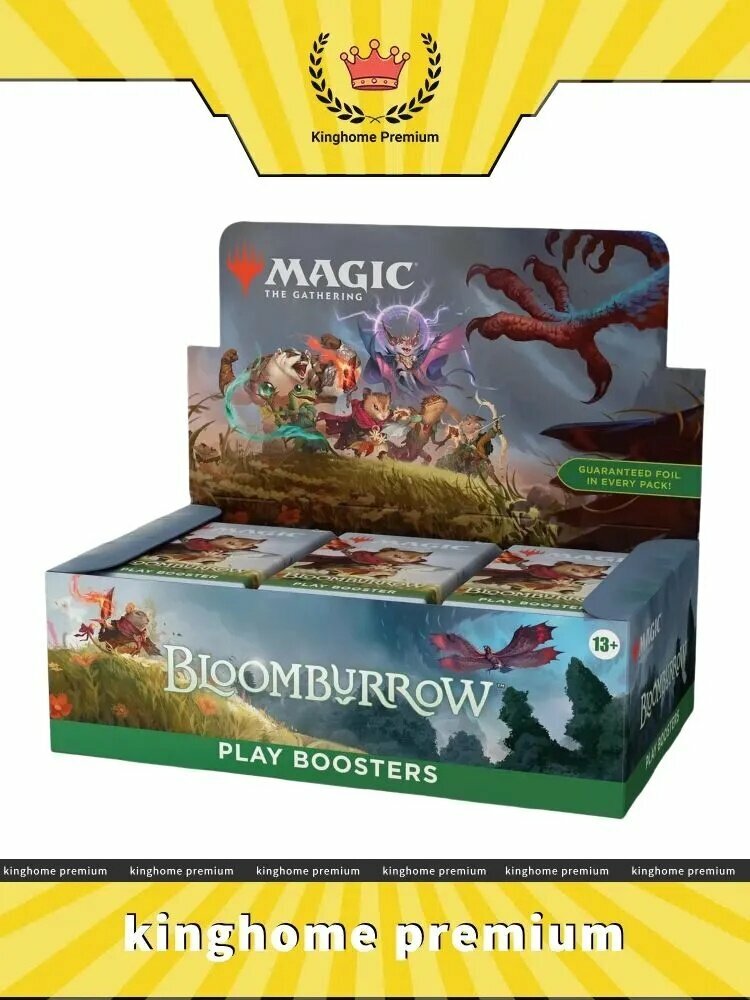 Magic: The Gathering Bloomburrow Play Booster Box - 36 Packs (504 Magic Cards)(Английский)