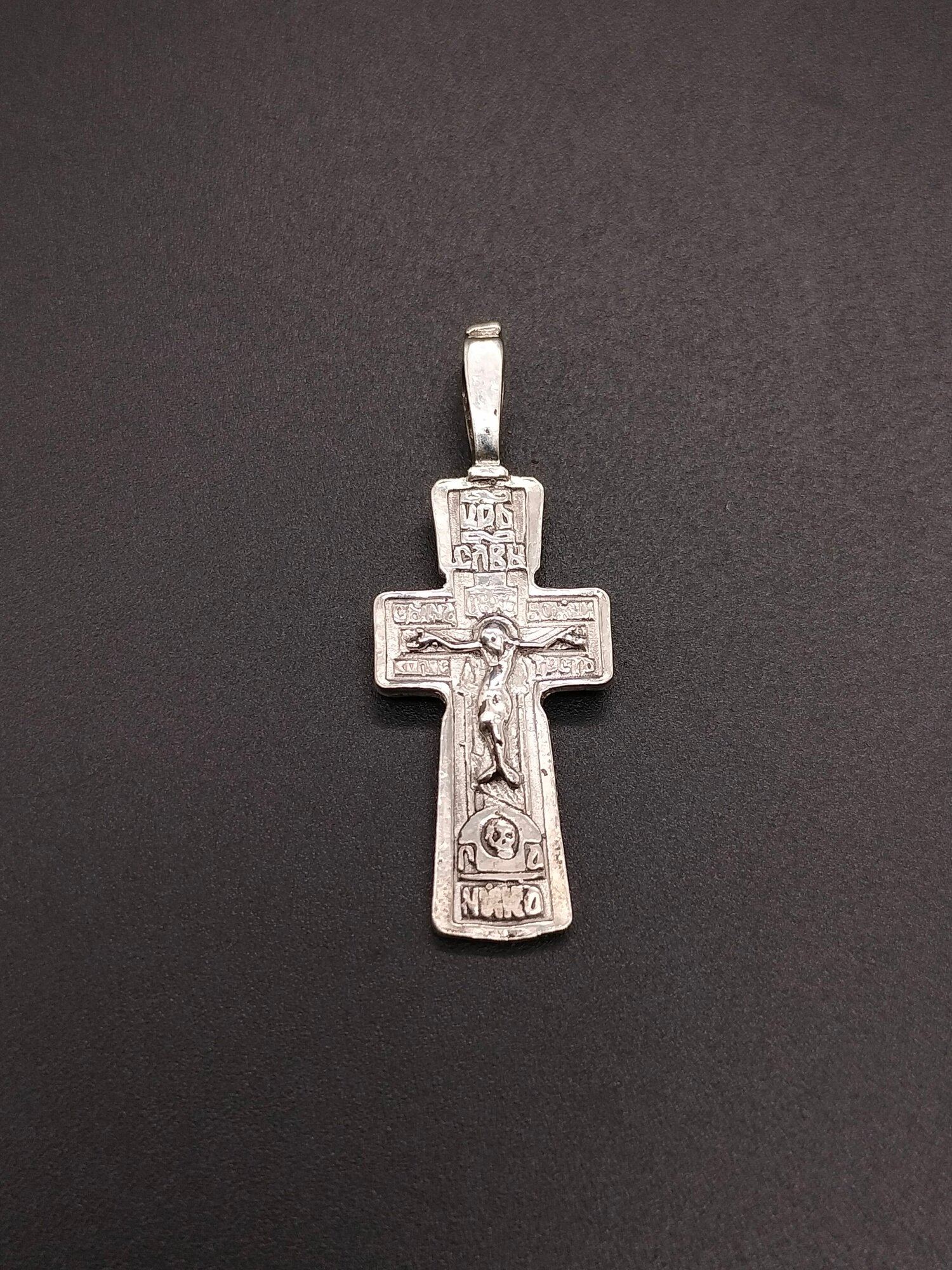 Крестик, серебро, 925 проба
