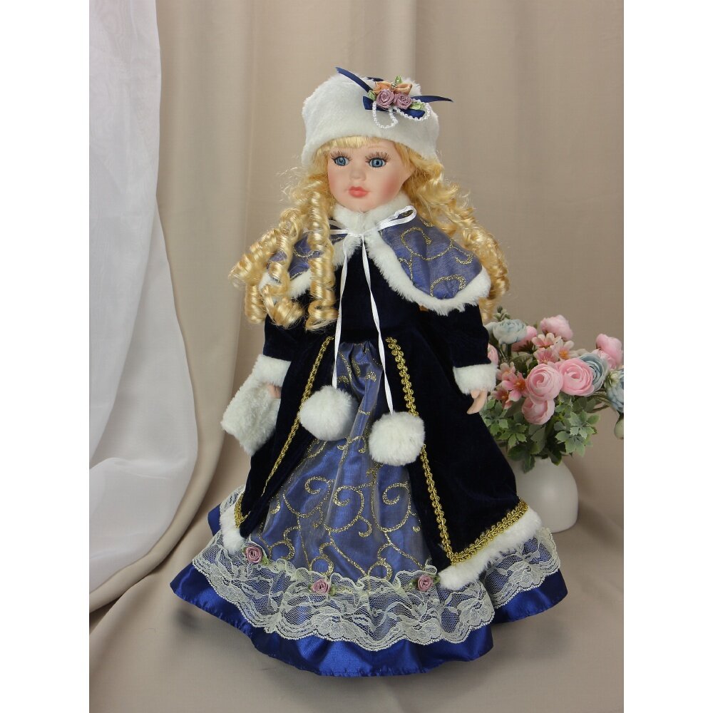 Polly Dolls YF-16511 Кукла новогодняя фарфоровая polly dolls снежана