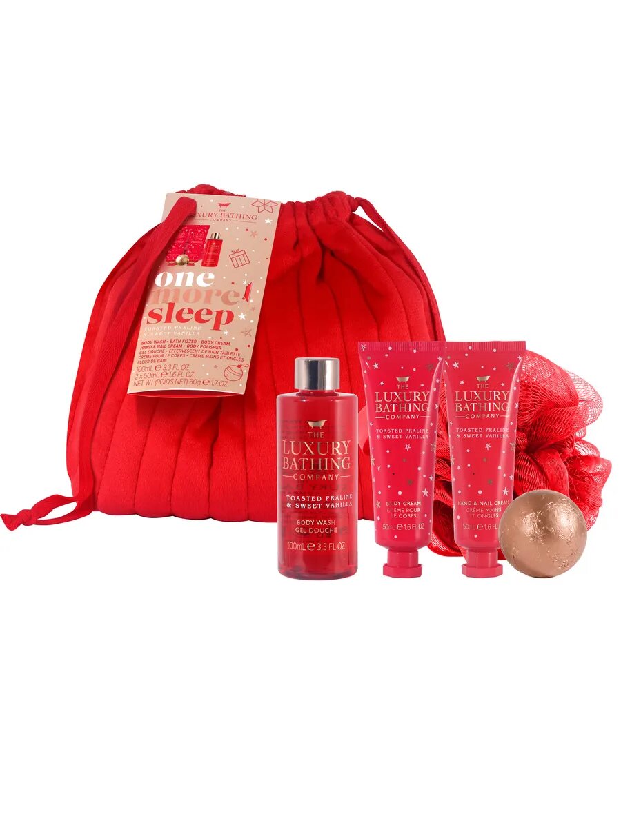 The Luxury Bathing Company/ Набор подарочный "Еще один сон" Обжаренный пралине и сладкая ваниль