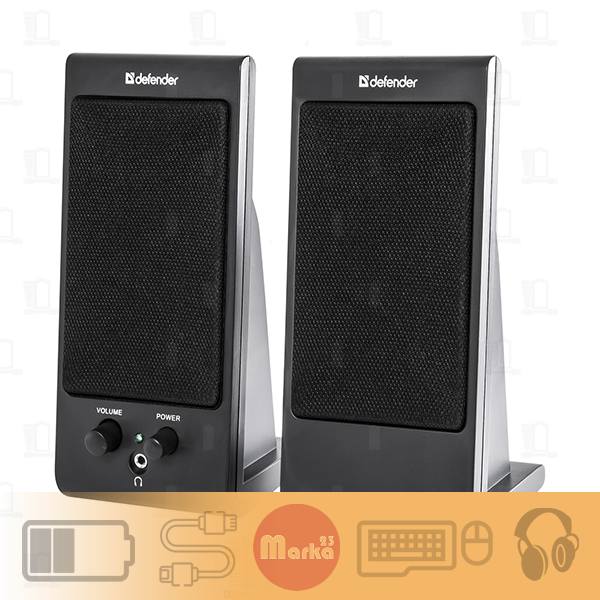 Колонки 2.0 Defender SPK-170 4W USB черный (1/40)