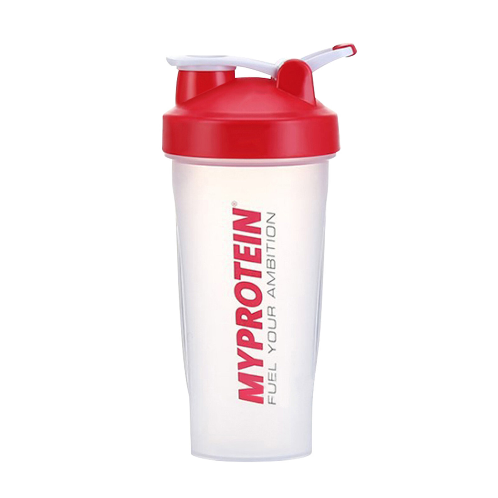 Шейкер для фитнеса и спорта Protein объем 21 унции (600мл) герметичный для смешивания протеина, смузи, добавок, цвет Red/Blue/White/Black (выбор), материал PP+PE, размер 9.5*22.0см, вес 120г, в комплект входят 1 шт бутылка