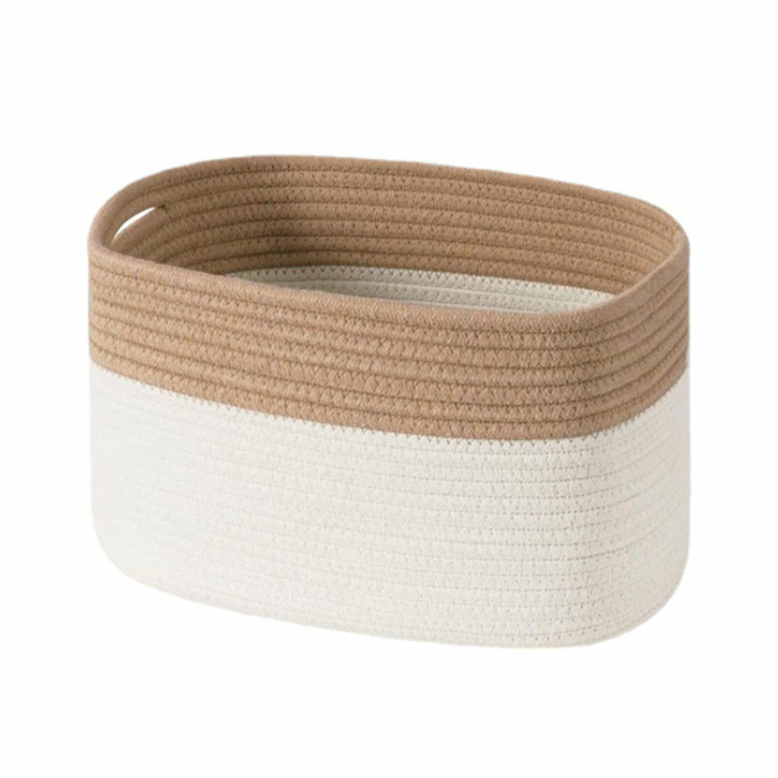 Коробка для хранения хлопковой веревки, прямоугольная корзина для хранения, органайзер для детских игрушек, коробка для детской, гостиной, ванной комнаты