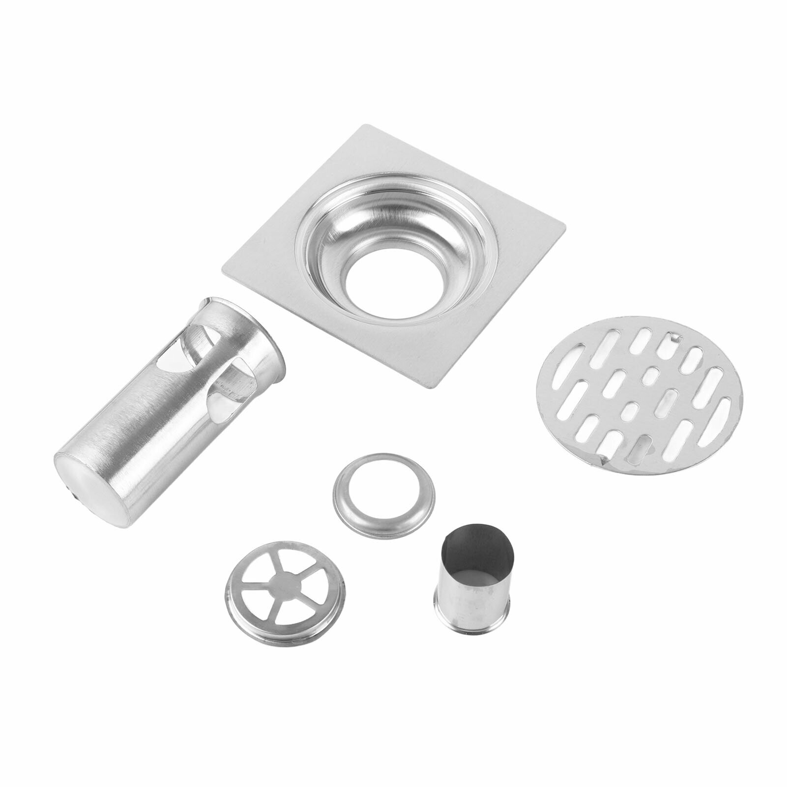 Утолщенная решетка из нержавеющей стали для ванной комнаты, душа, кухни, слива, пола, против запахов