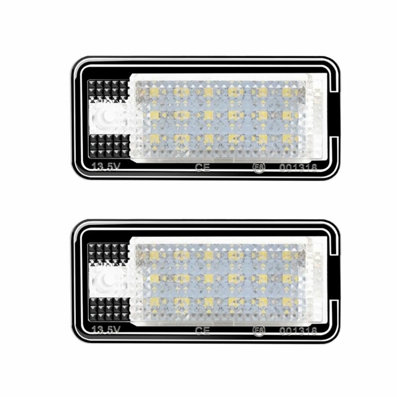 **(1 пара) Светодиодная лампа подсветки номерного знака для Audi**