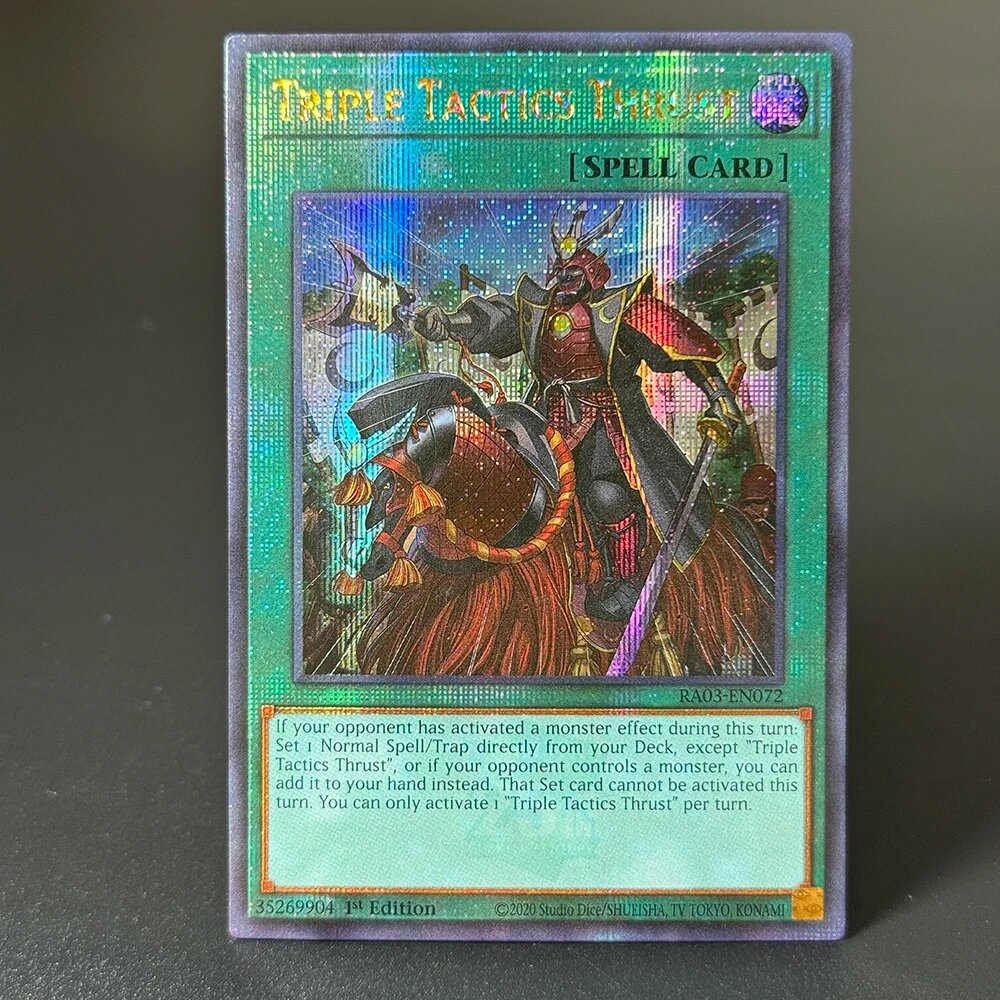 YuGiOh Cards QCR Quarter Century Bonanza Triple Tactics Thrust Soul Servant Soul Servant RA03-EN072