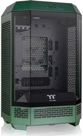 Корпус Thermaltake The Tower 300 Racing Green зеленый без БП mATX 120mm 140mm USB3.0 audio bott PSU