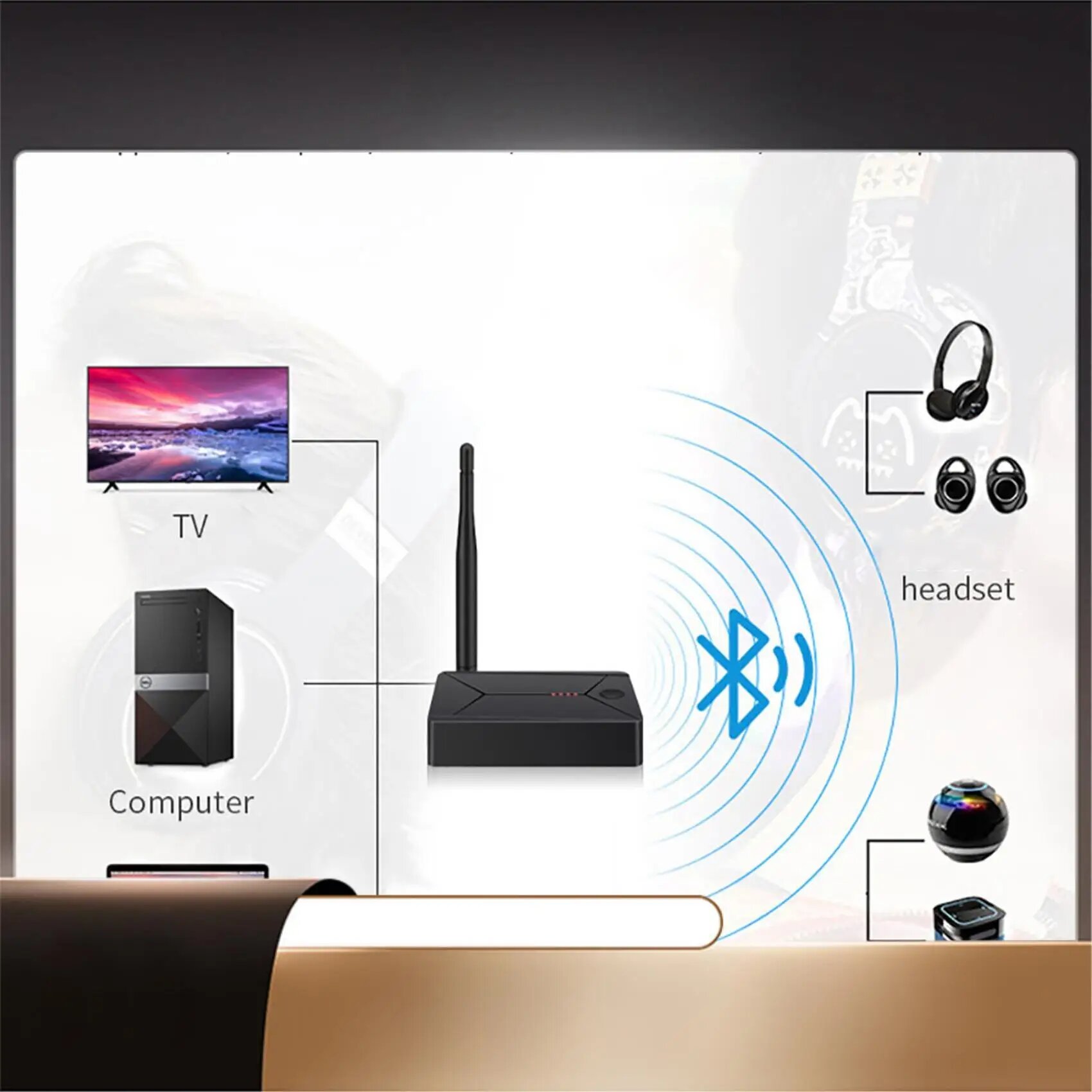 TX13 3 в 1 Bluetooth 5,0 аудиопередатчик 3,5 мм разъем AUX цифро-аналоговый аудиоконвертер RCA USB коаксиальный оптический N35R