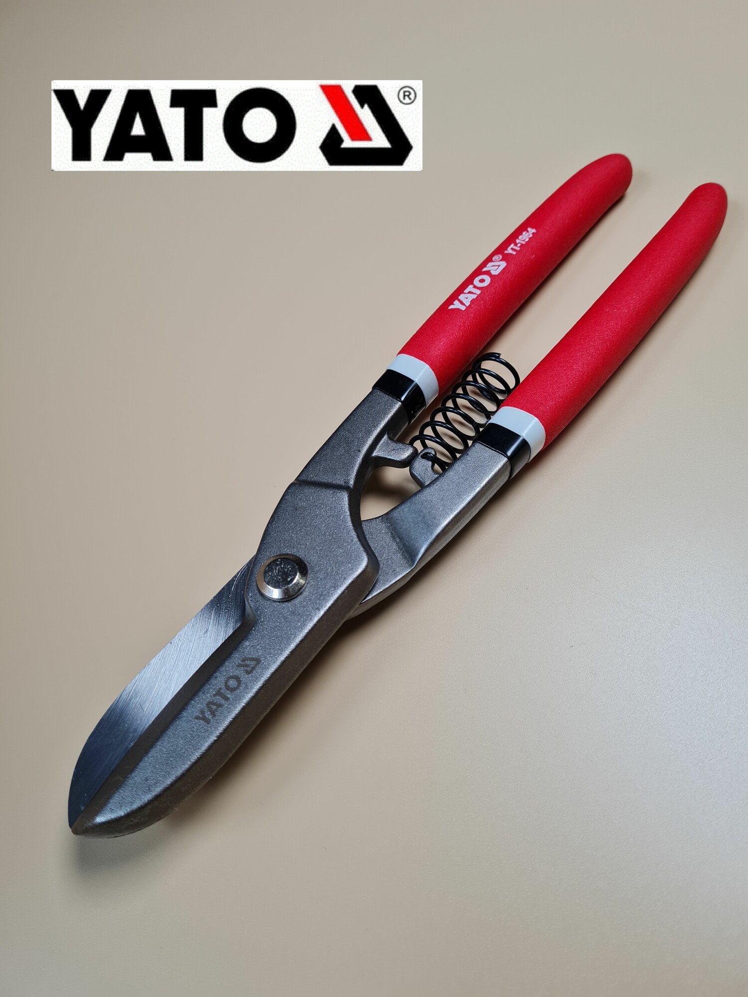Ножницы по металлу YATO 250 мм, лезвие 60 мм YT-1964-12