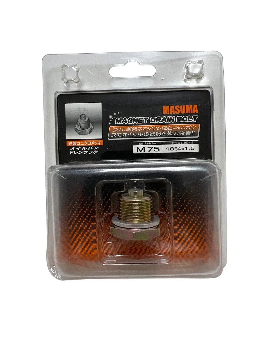 Болт, пробка сливная, с магнитом М 18х1.5мм