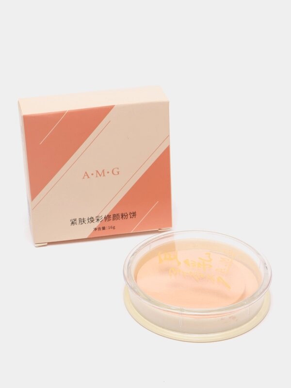 Пудра для лица / Минеральная фиксирующая пудра / Рассыпчатая пудра для макияжа, компактная