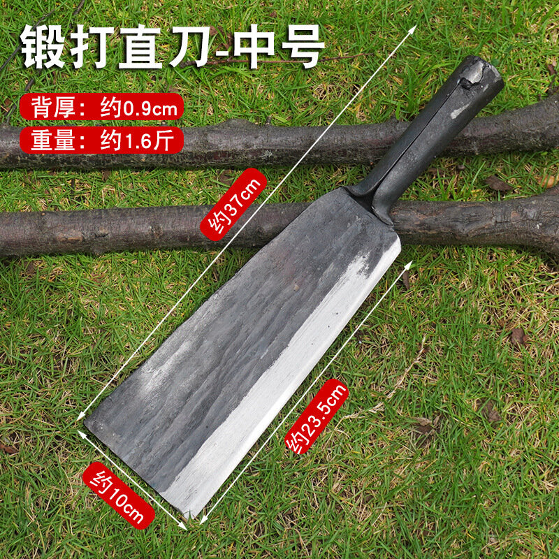 Ручной ковки нож для резки дерева, нож из марганцевой стали, пружинный стальной нож для резки дерева, прямой нож, изогнутый нож, инструмент для резки деревьев, лесозаготовки, фермерский инструмент, нож для уборки и расчистки дорог