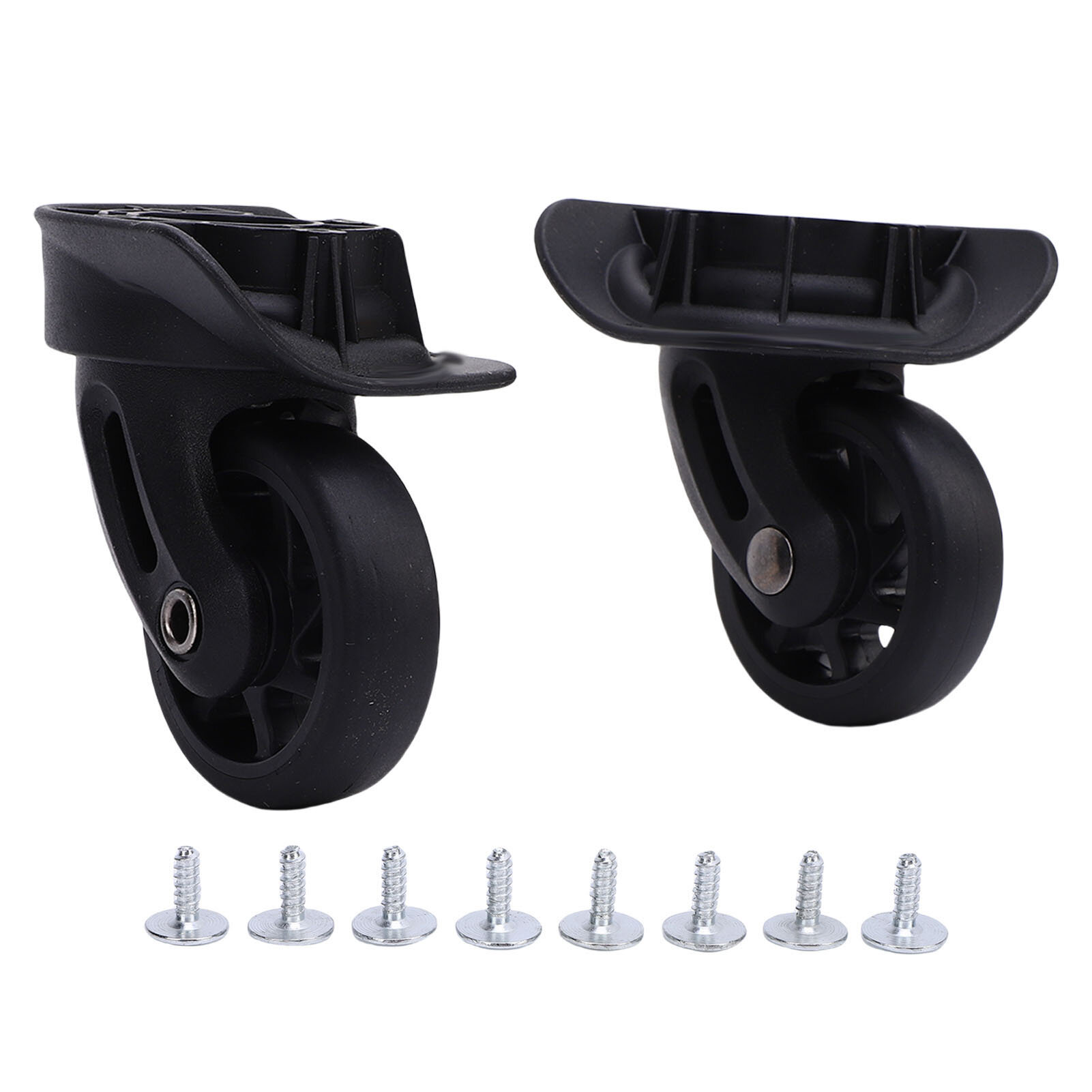 1 Пара Колес Для Багажного Чемодана ABS Бесшумный Ремонт Чемодана Универсальные Ролики Аксессуары для Багажа для Замены