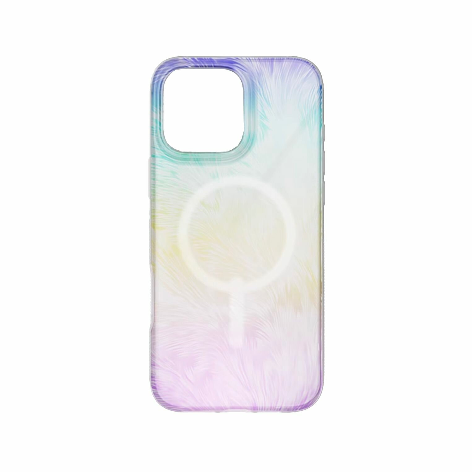Чехол для iPhone 16 Plus (6.7") ZAGG Milan Snap Iridescent Silver Feather 702315744