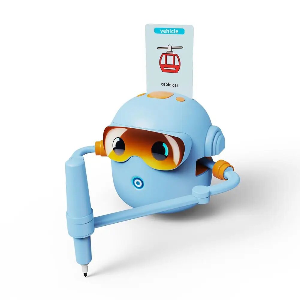 GRWIBEOU Voicebots Робот для рисования Blue