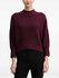 Свитер Oui Ribbed funnel-neck sweater, размер 42, , purple