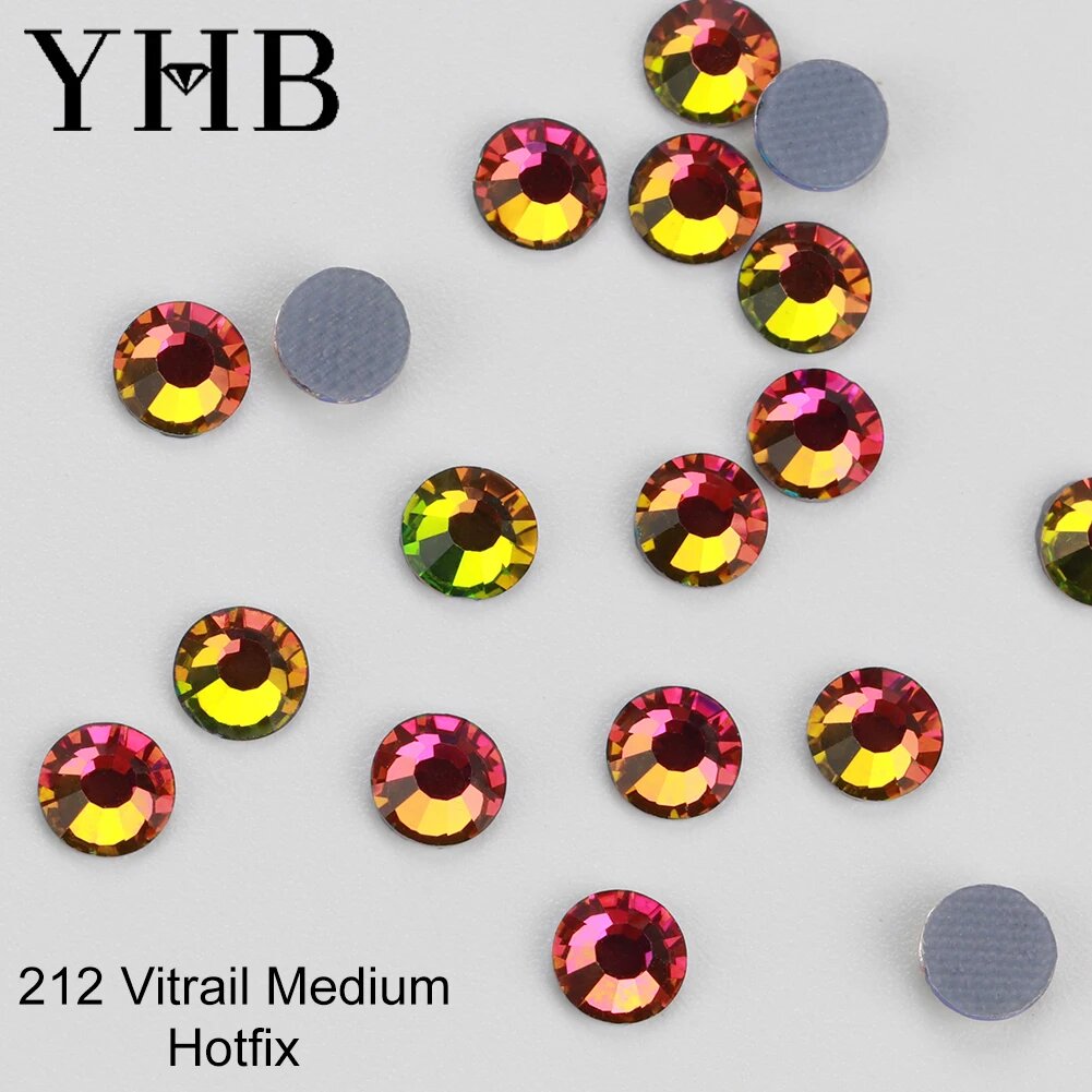 Кристаллы YHB для декора 5mm SS20 1440pcs, 212 Vitrail Medium