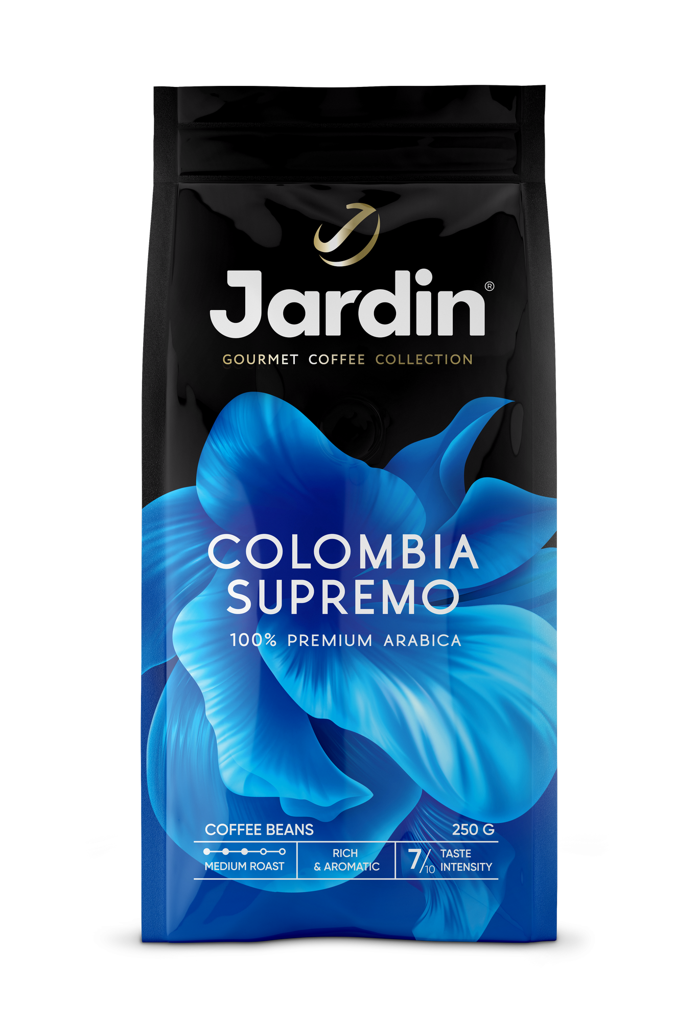 Кофе в зернах Jardin Colombia Supremo, средняя обжарка, арабика, 250 г
