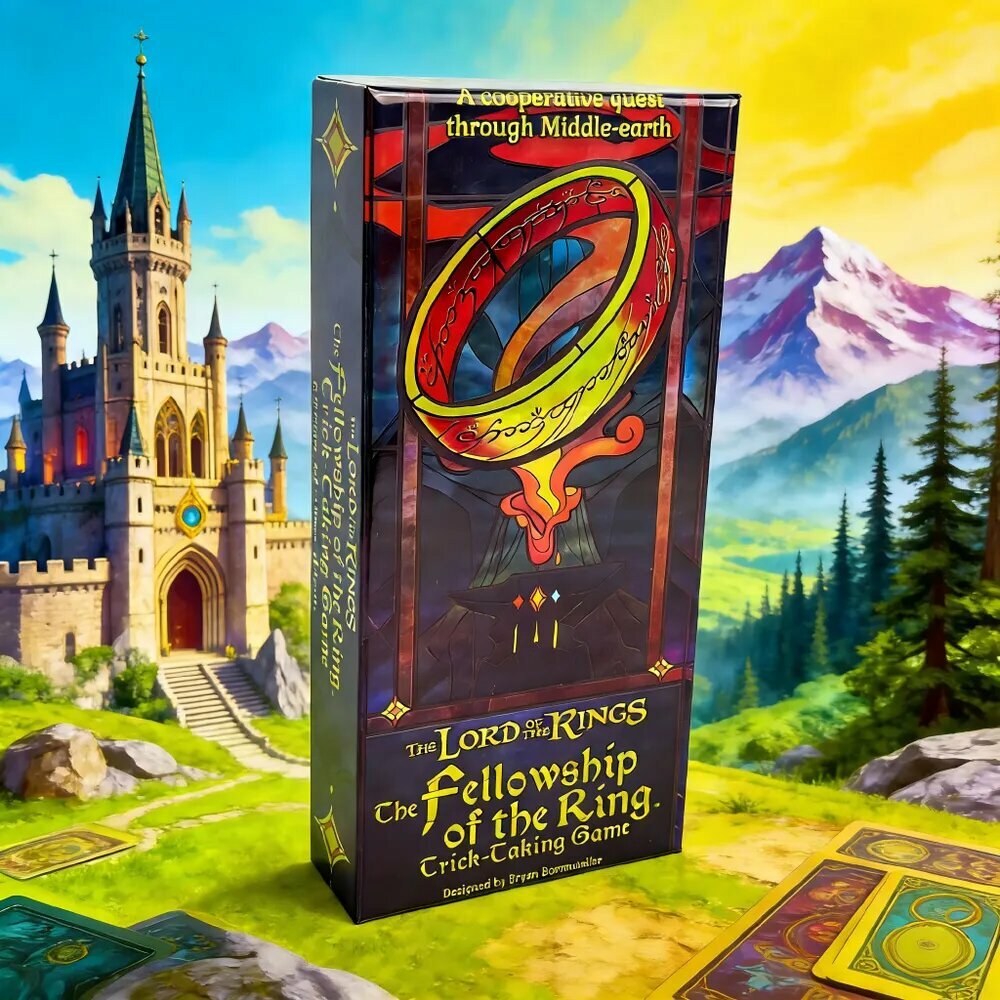 Настольные игры: DUEL ON MIDDLE EARTH "Дуэль за Средиземье", "Братство кольца" - Игра с подбором трюков (2025), "союзники".