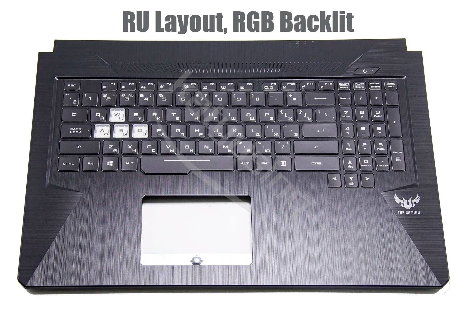 Русская, испанская, французская клавиатура IT EF для ASUS TUF Gaming FX705 FX705D FX705DY FX705DD FX705DT FX705DU с RGB-подсветкой