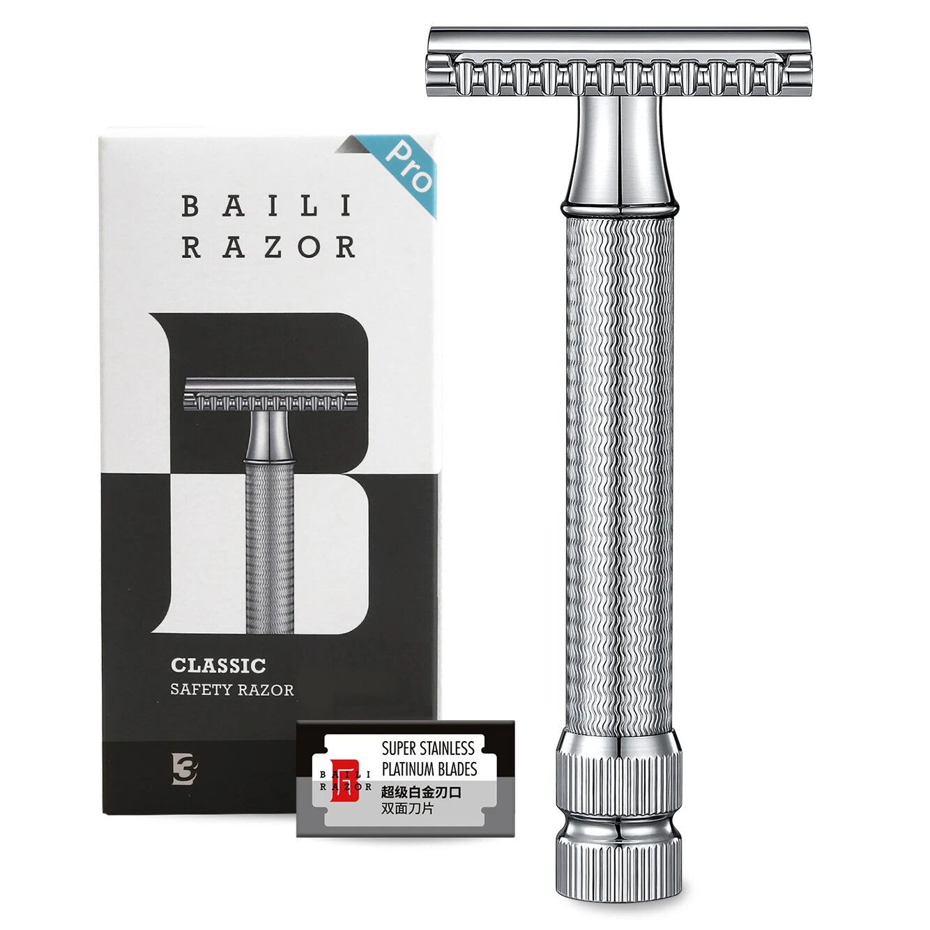 BAILI Бритва Legend Pro с двойными лезвиями