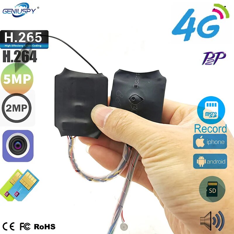 IP-камера Geniuspy 5Мп 4G EU, UK Plug — фото 1