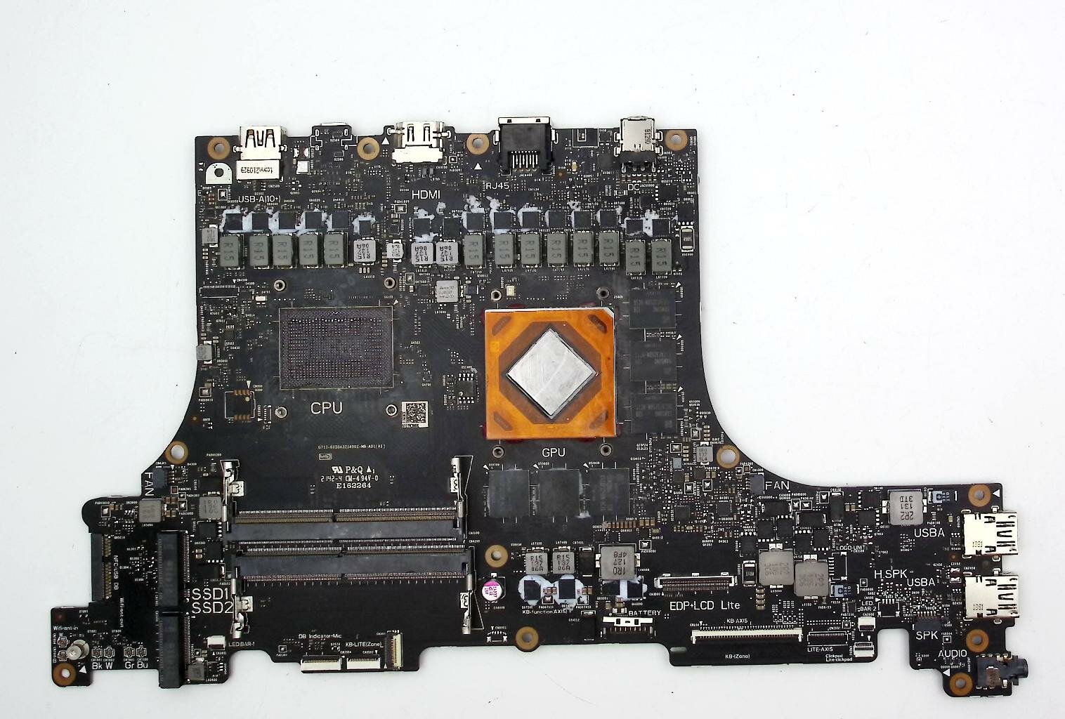 Материнская плата ASUS G513QY донор видеочипа 215-127000106(41531)