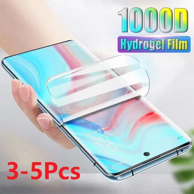 Гидрогелевая пленка для Vivo iQOO U1x Z1 V17 Neo 3 V20 SE Y20 Y20i Y12 Y17 Y19 3PCS, Vivo V17 Neo