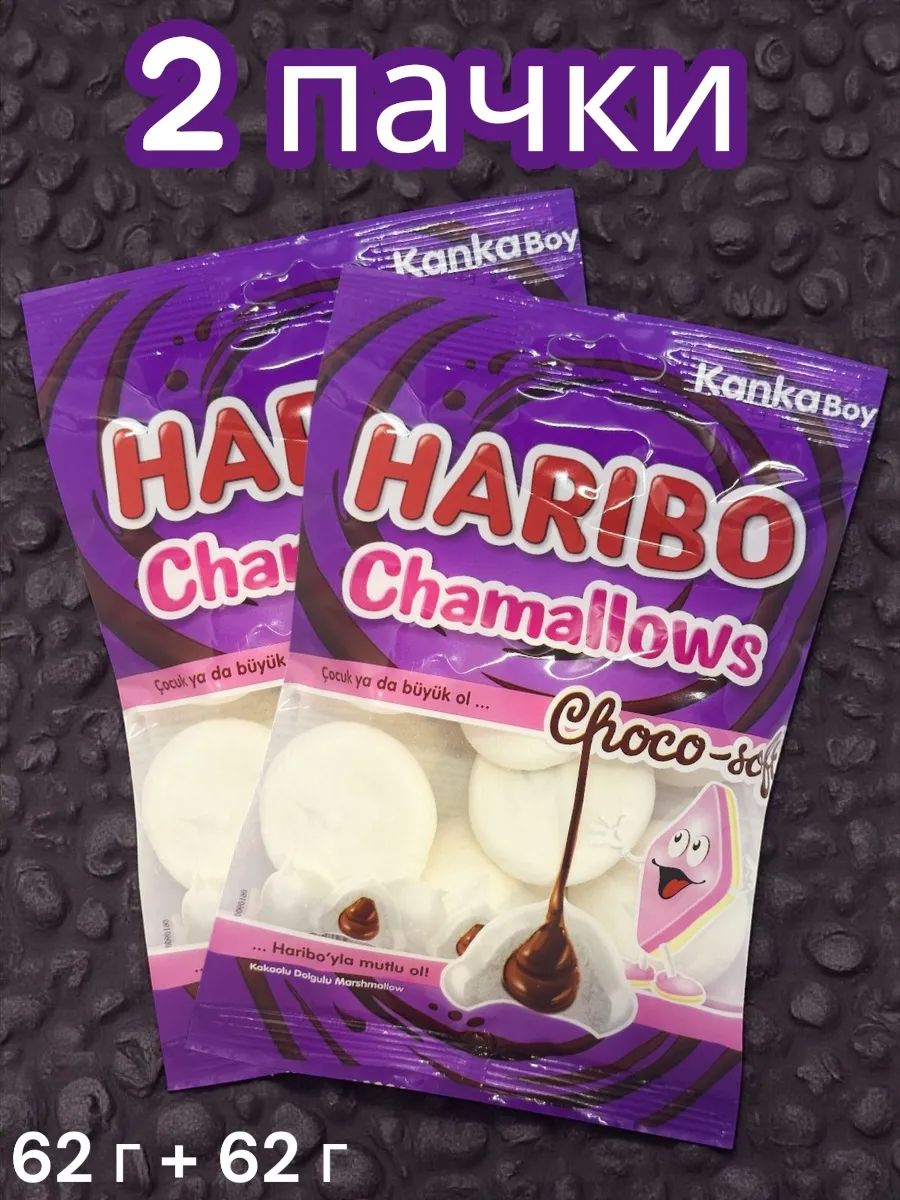 Маршмеллоу Chamallows Choco-Soft, 2 шт шоколад