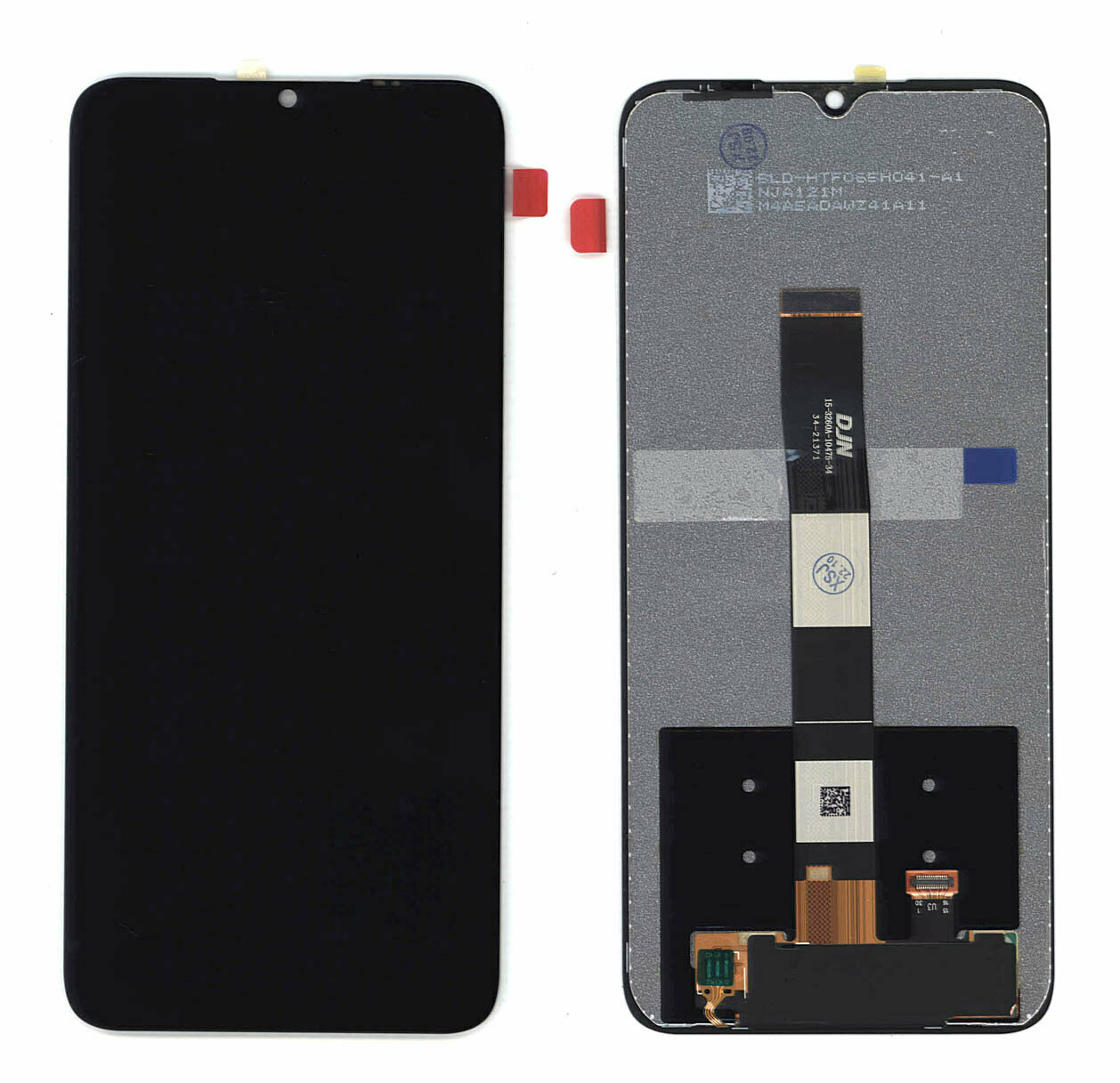 Дисплей для Xiaomi Redmi 9A, Redmi 9C, Redmi 10A черный