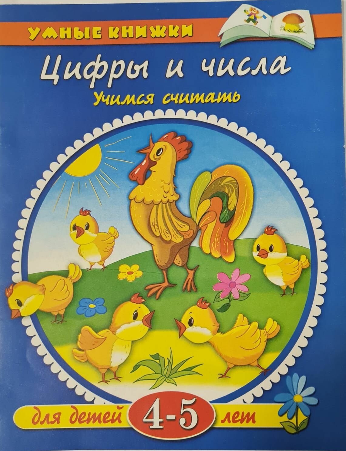 Умные книжки. Цифры и числа. Учимся считать (4-5 лет)