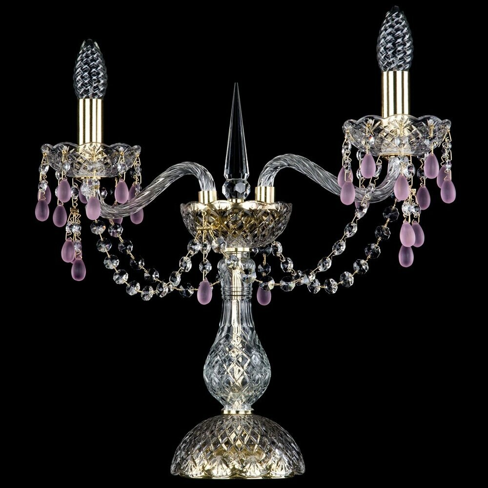 12.24.2.141-37. Gd. V7010 Настольная лампа хрустальная Bohemia Art Classic