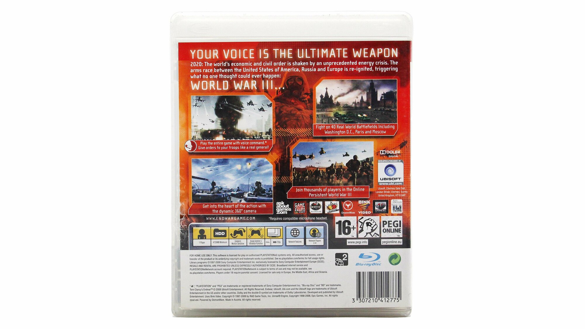 Tom Clancy's EndWar (PS3) — фото 1