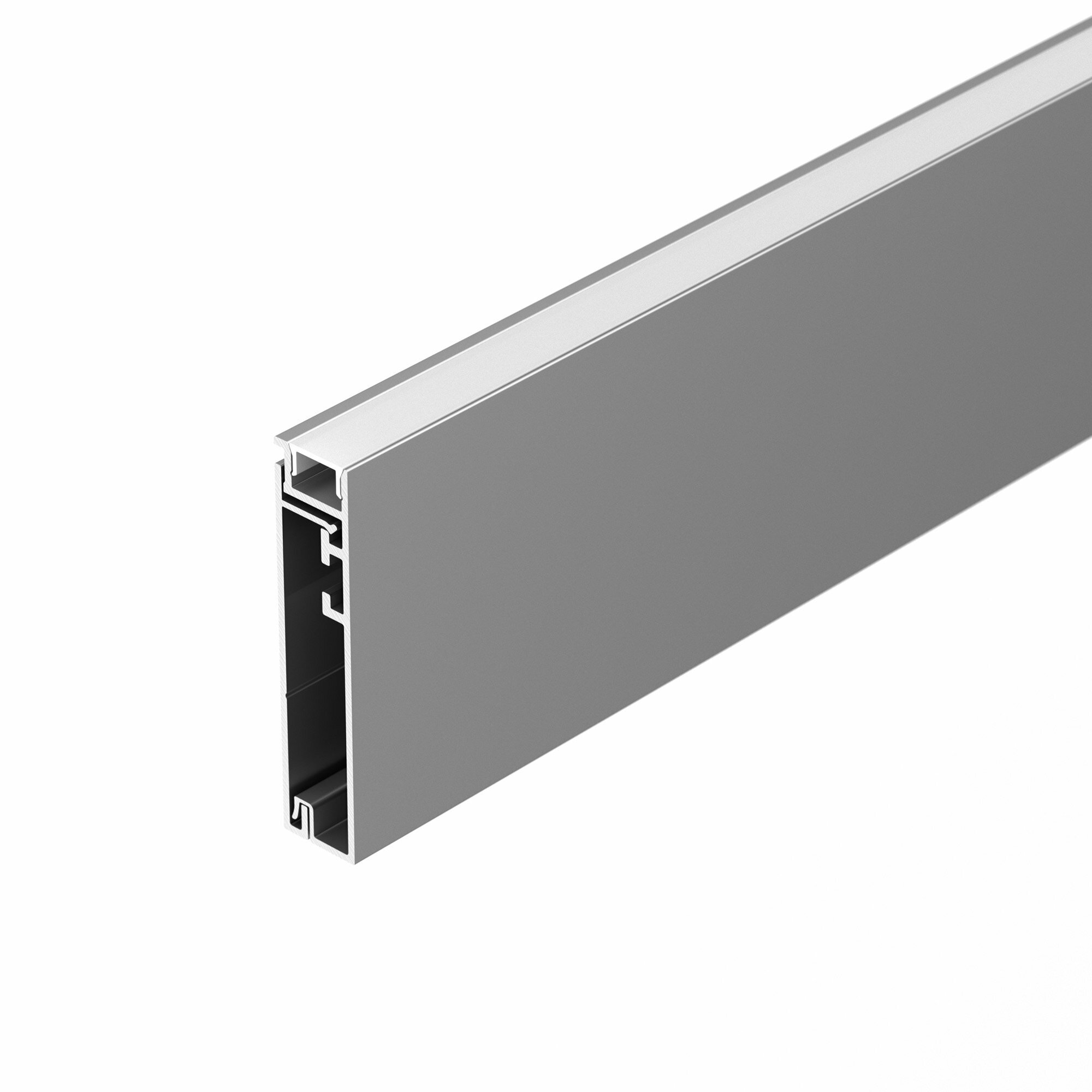 Профиль для светодиодной ленты Arlight Профиль PLINTUS-H55-2000 ANOD (Arlight, Алюминий), 2м