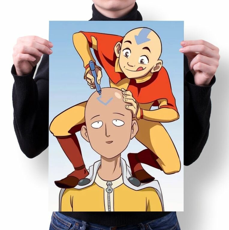 Плакат Аватар: Легенда об Аанге / Avatar: The Last Airbender №9, А1