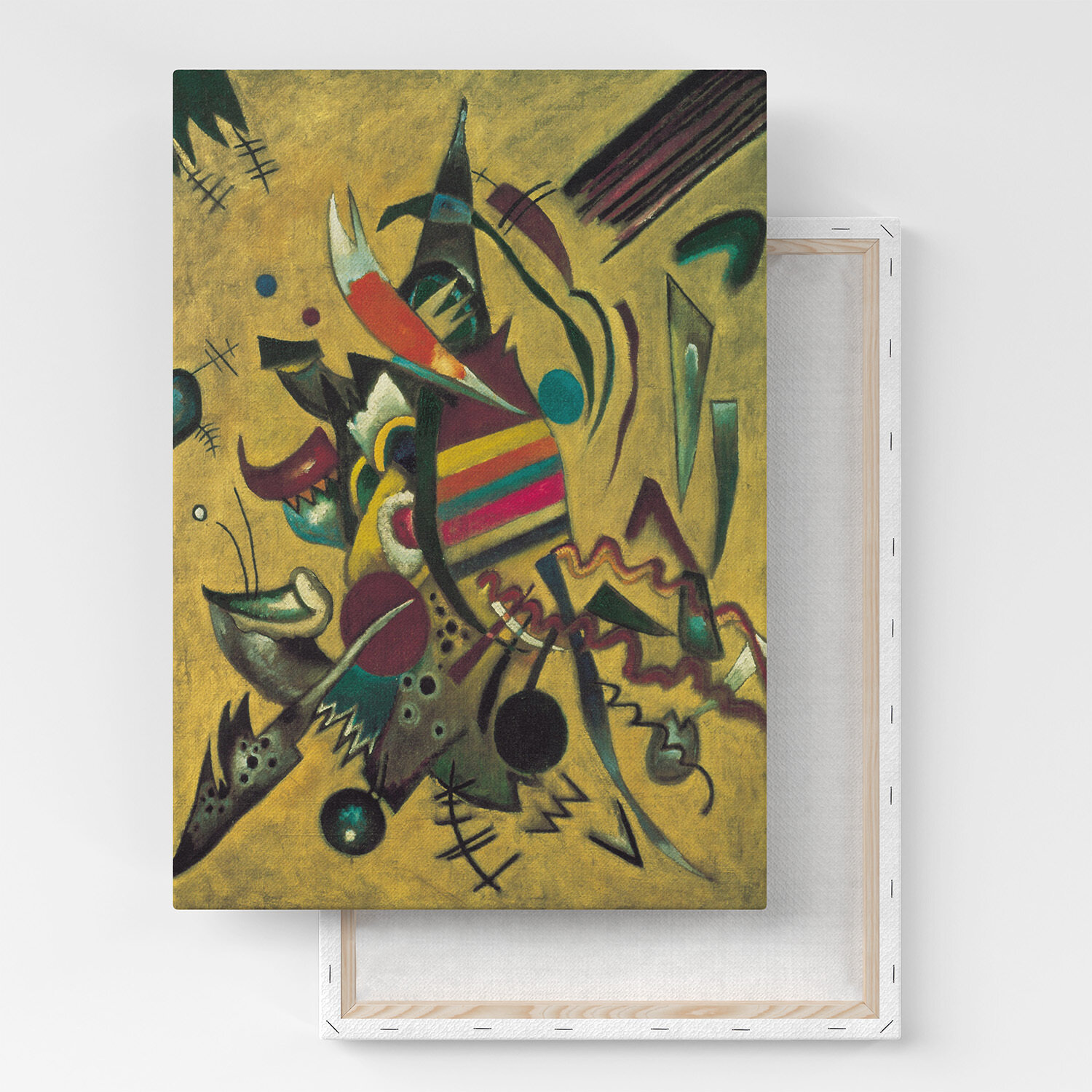 Картина на холсте, репродукция / Кандинский Василий - Points / Размер 30 x 40 см