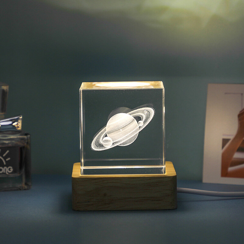 Украшение в виде куба 5 см, мини ночник