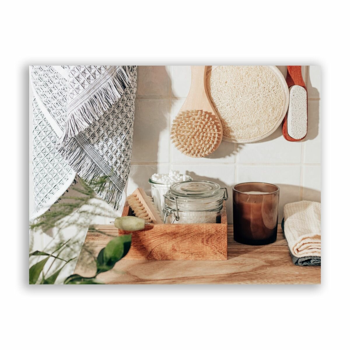 Постер, плакат на бумаге / Ванная комната / Размер 30 x 40 см