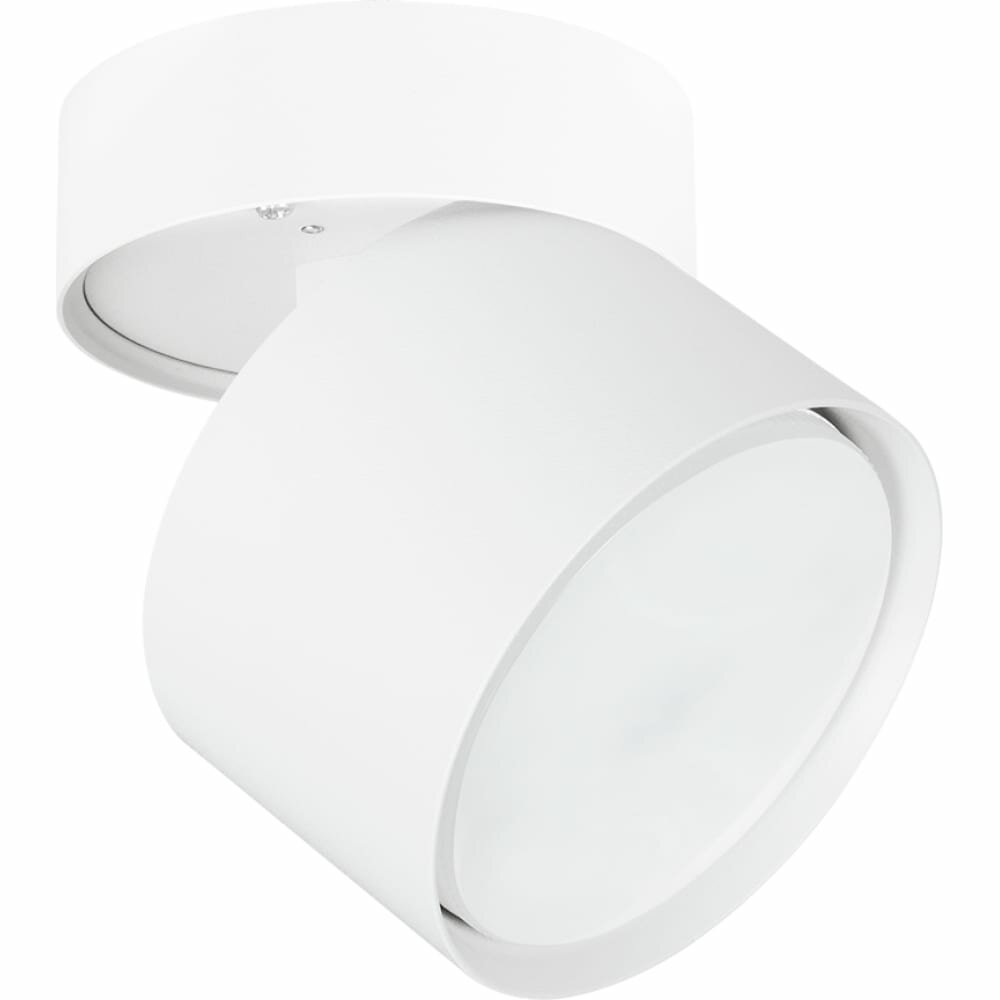Спот ARTE LAMP INTERCRUS A5549PL-1WH — настенно‑потолочный накладной светильник, металлический плафон, цоколь