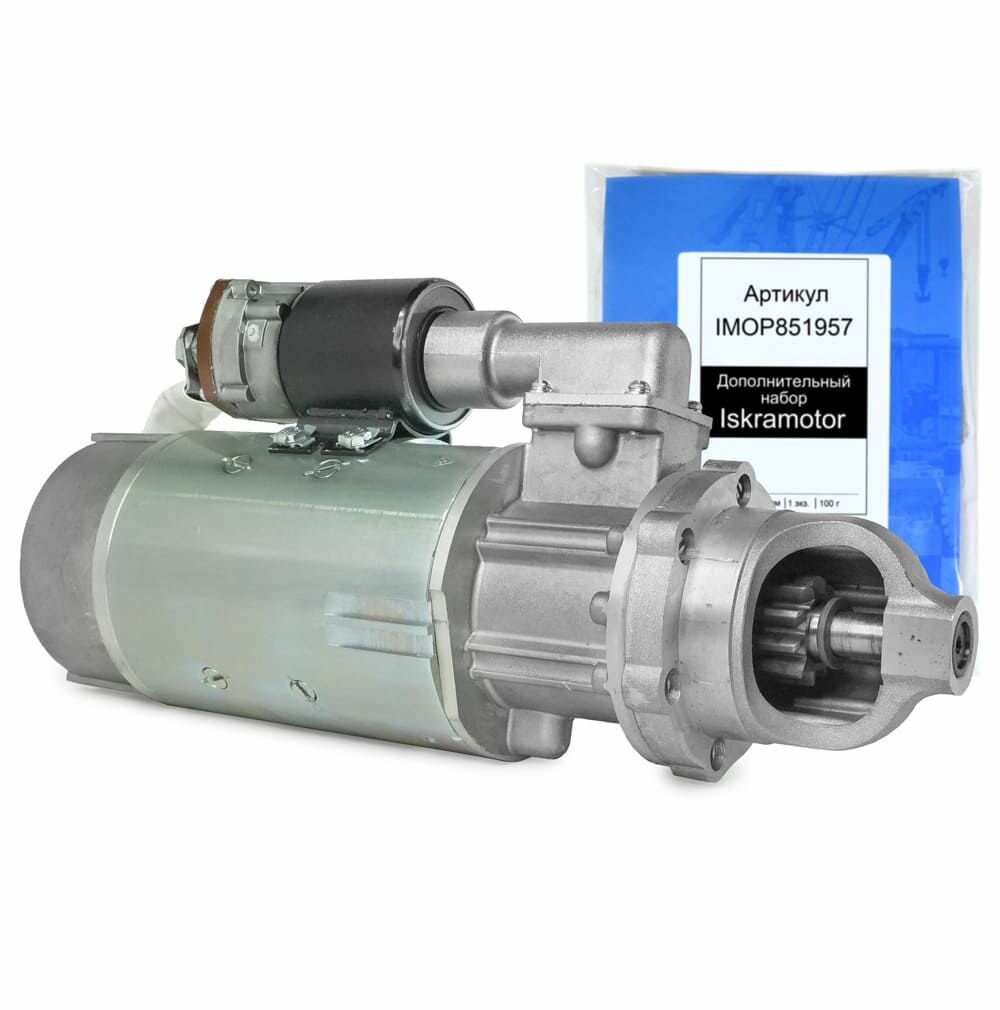 Стартер Прамо 2501.3708000-21 для ЯМЗ-236, -238, -240, МАЗ, Урал, КрАЗ, МоАЗ, БелАЗ (IMS617784)